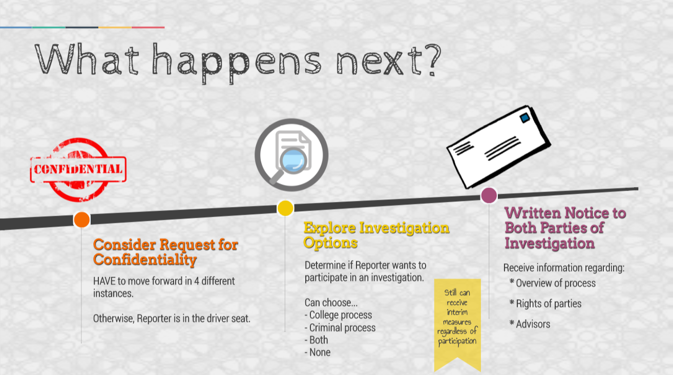 File A Report Addressing Sexual Violence